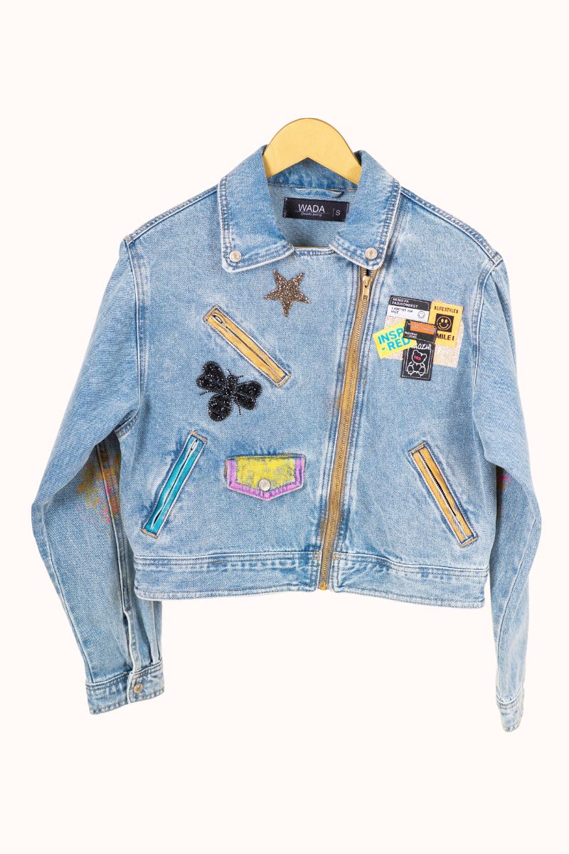 CONEJO JEAN JACKET – Wada Swag