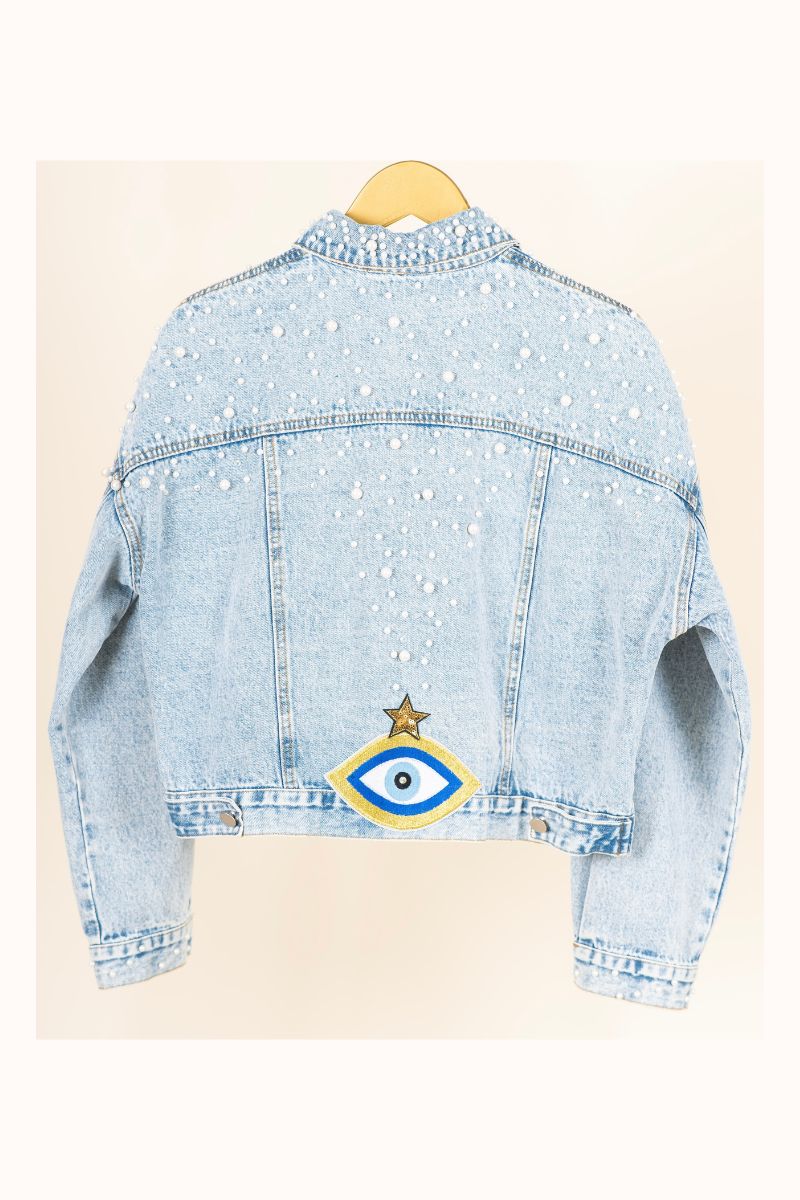 PERLA JEAN JACKET – OJO TURCO – Wada Swag