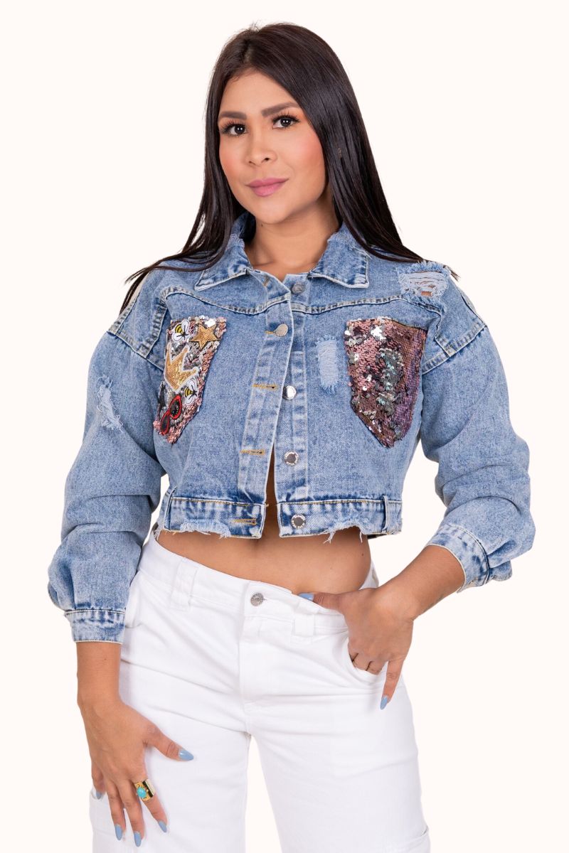 BAD BUNNY – JEAN JACKET – Wada Swag